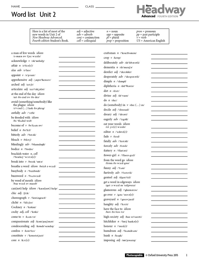 Wordlist U02 | PDF | Linguistic Typology | Human Communication