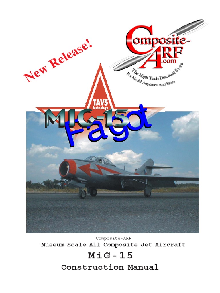 Carf Mig15manual | PDF | Legal Liability | Screw
