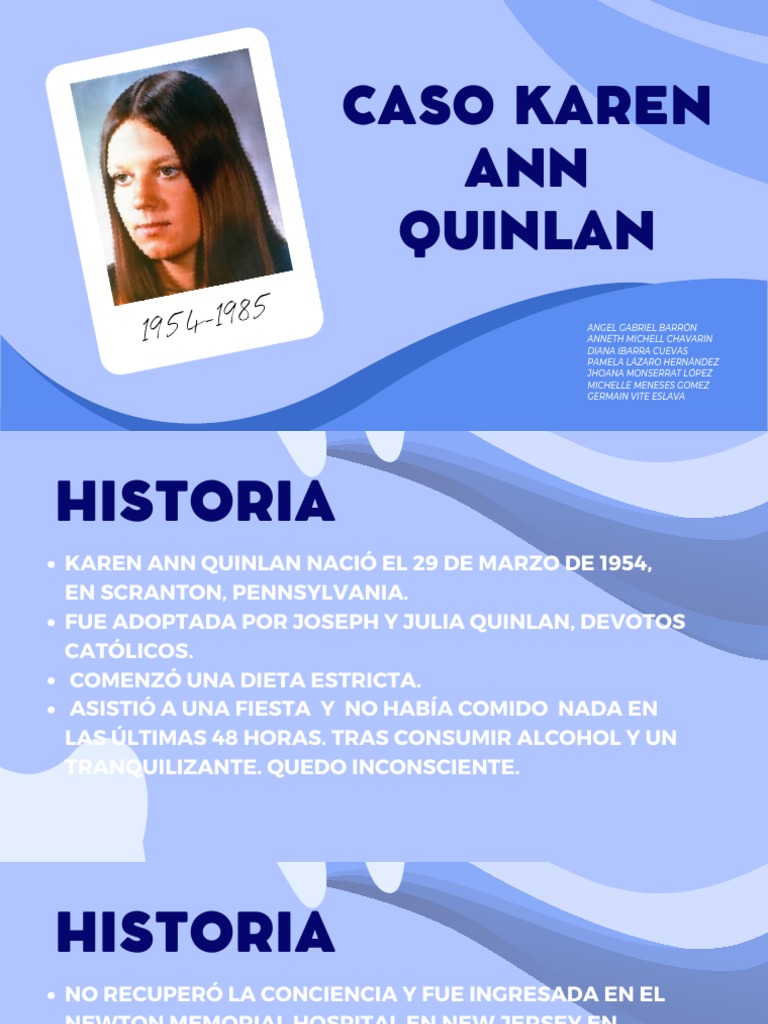 Caso Karen Ann Quinlan | PDF