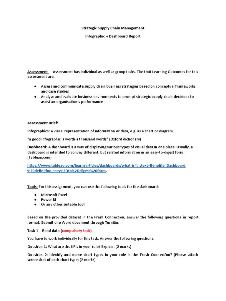 Assignment | PDF | Performance Indicator | Infographics