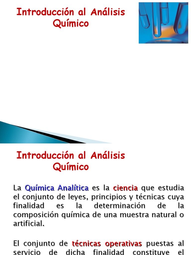 Introduccion A Las Mediciones Analíticas | PDF | Química analítica | Química