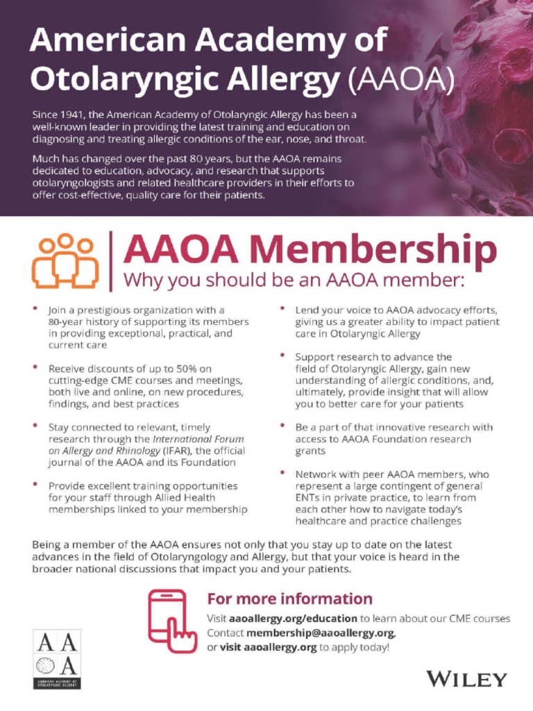 Int Forum Allergy Rhinol - 2023 - Wise - International Consensus Statement On Allergy and ...