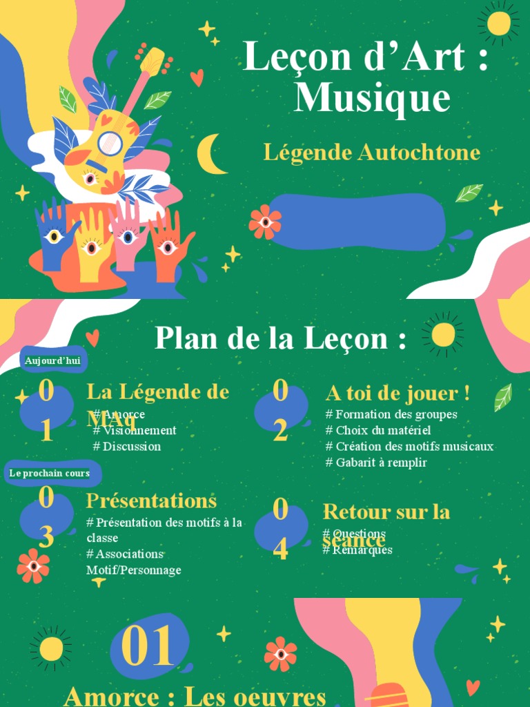 Leçon d’Art Musique Légende autochtone | PDF