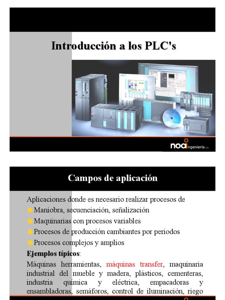 Curso PLC Logo - 1 | PDF | Controlador lógico programable | Bienes ...