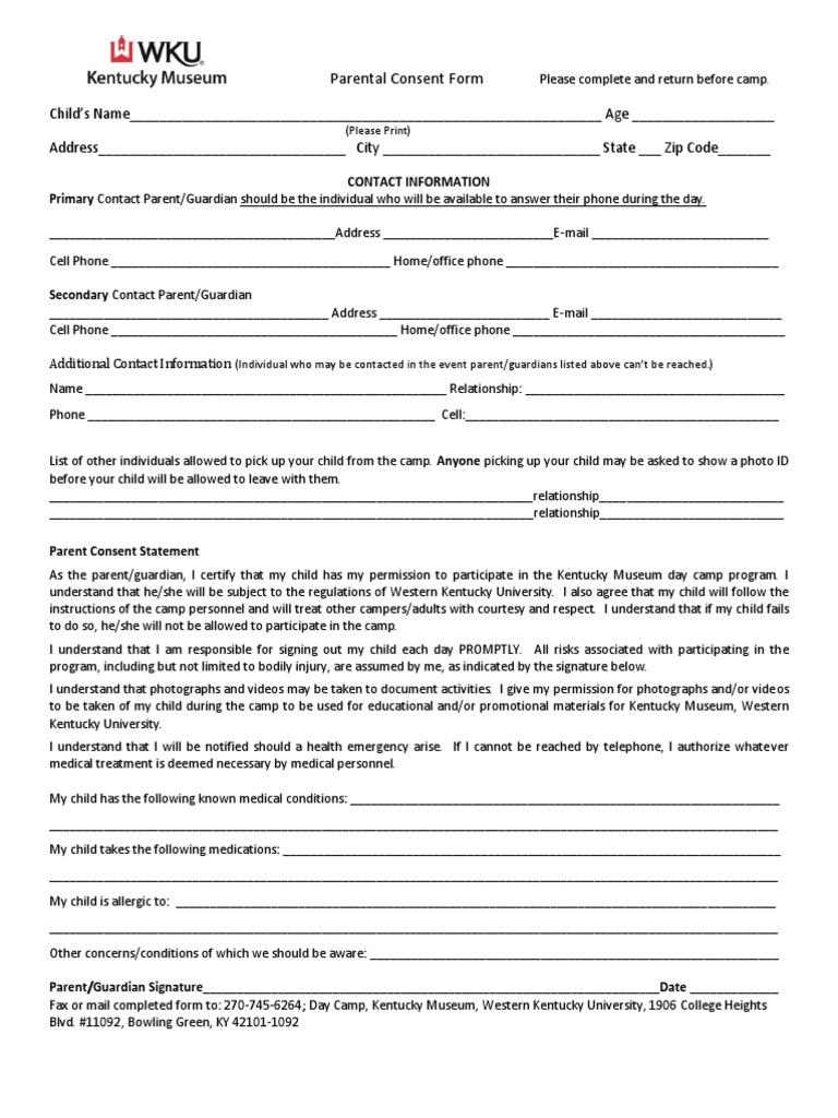 Writable PC Form | PDF | Informed Consent