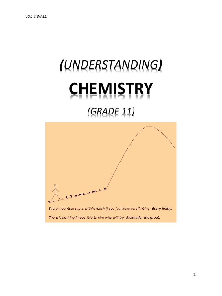 UNDERSTANDINg Chem | PDF
