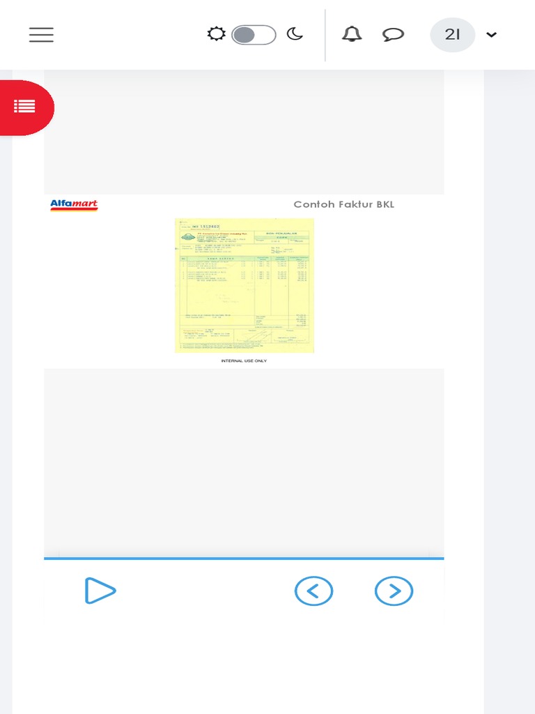 TAS Crew Alfamart Phase in Class Learning Penerimaan Barang BKL | PDF