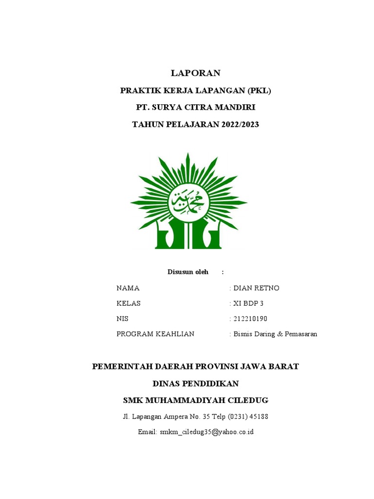 Lporan Dian Retno 3 | PDF