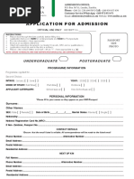 MSG Cohort 2025 2026 Academic Year Application Form 1 | PDF | Master's Degree | Postgraduate ...