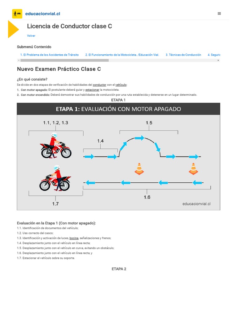 Informaciones - Examen Práctico Clase C | PDF | Seguro | Semáforo