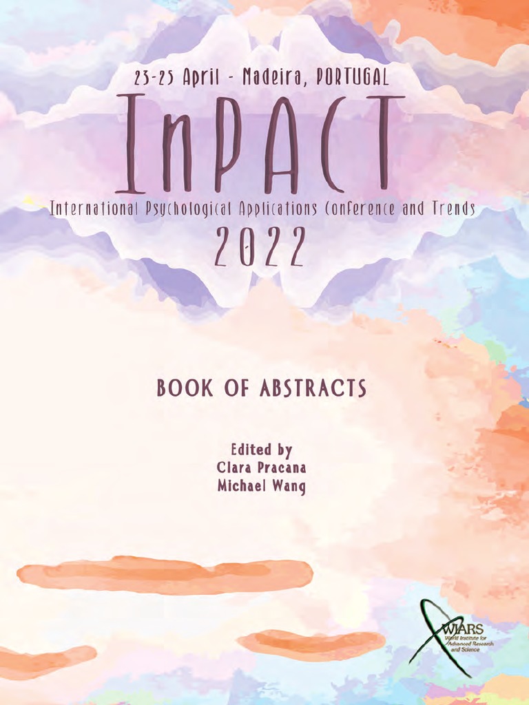 InPACT 2022 Book Abstracts | PDF | Psychology | Psychoanalysis