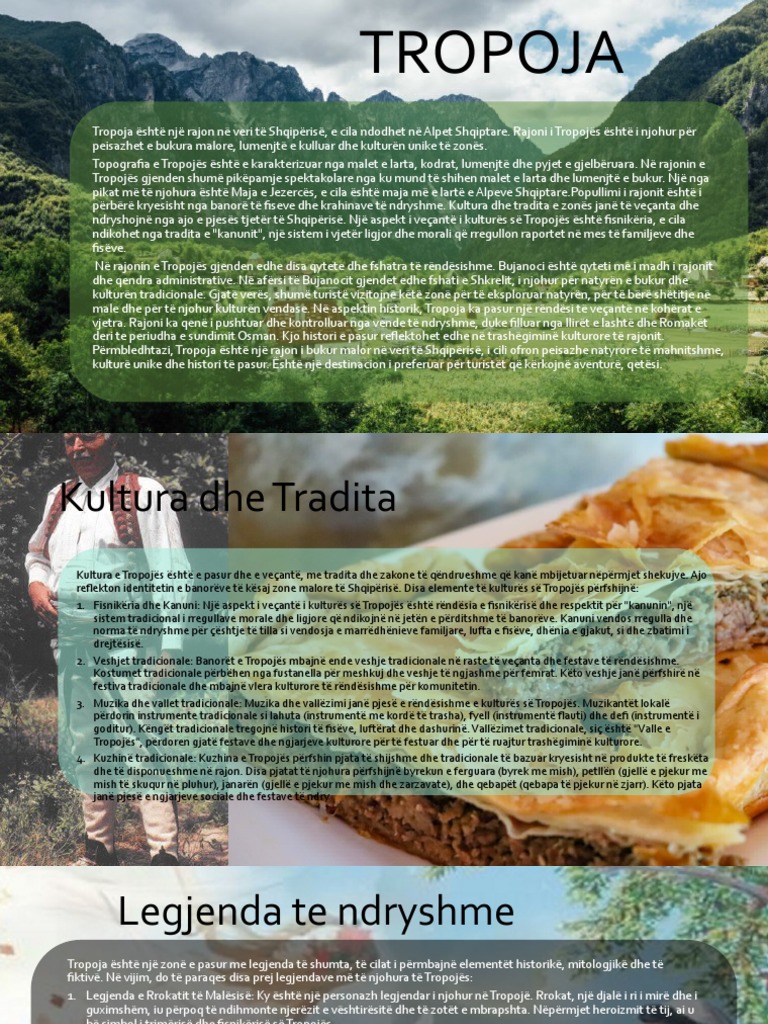 Gjuhe Tropoja | PDF