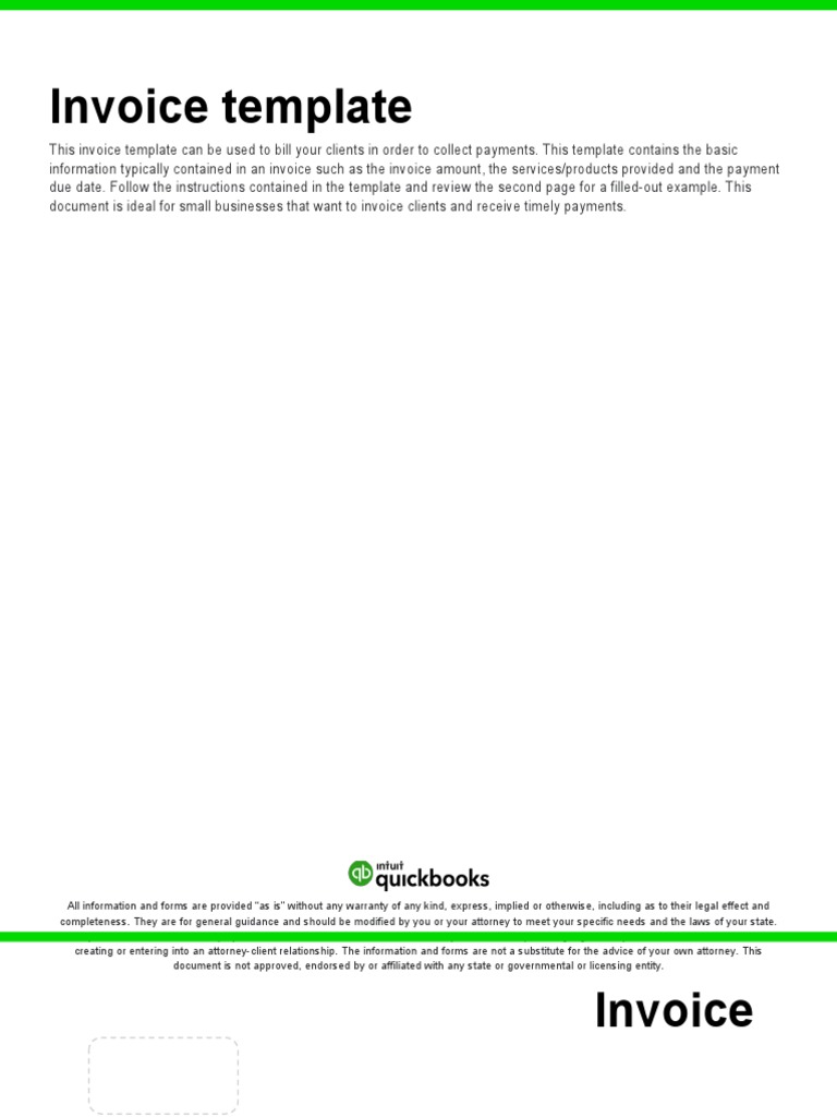 1 Word-Invoice Proforma | PDF | Invoice | Quick Books