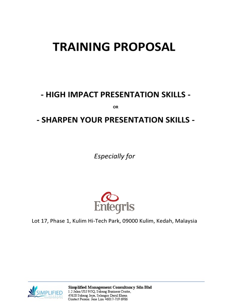 High Impact Presentation Skills Training | PDF | Learning | Communication