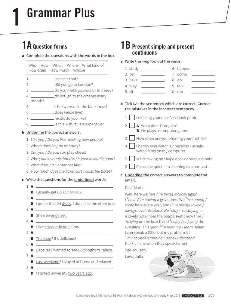 1 Grammar Plus | PDF | Linguistics | Grammar