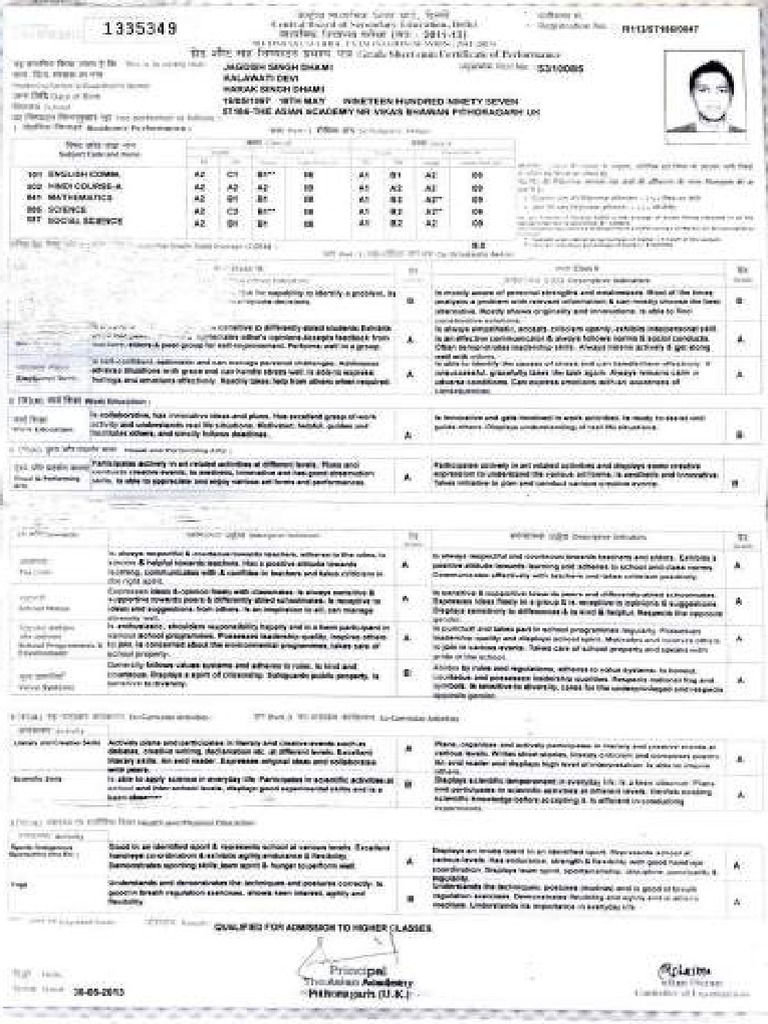10th Marksheet Compressed Compressed Compressed | PDF