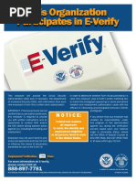 E Verify Poster English | PDF