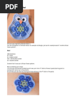 African Flower Soccer Ball Pattern | PDF | Clothing Industry | Crafts