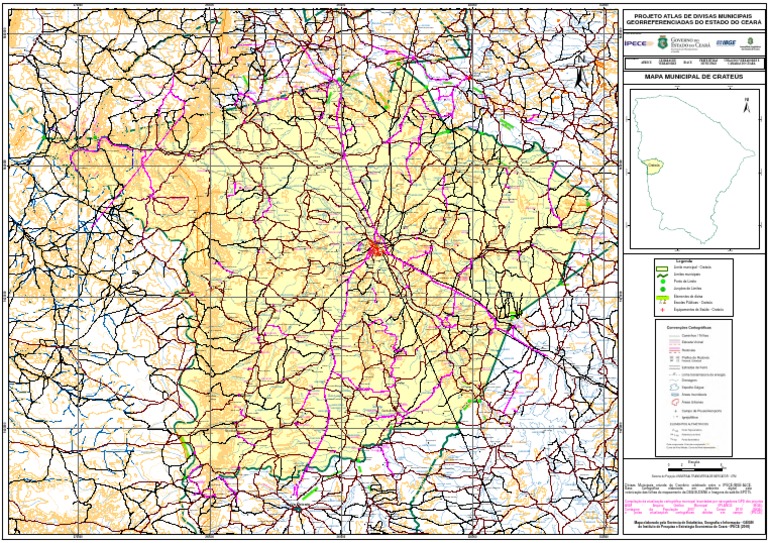 Mapas Municipais Crateus 2019 | PDF