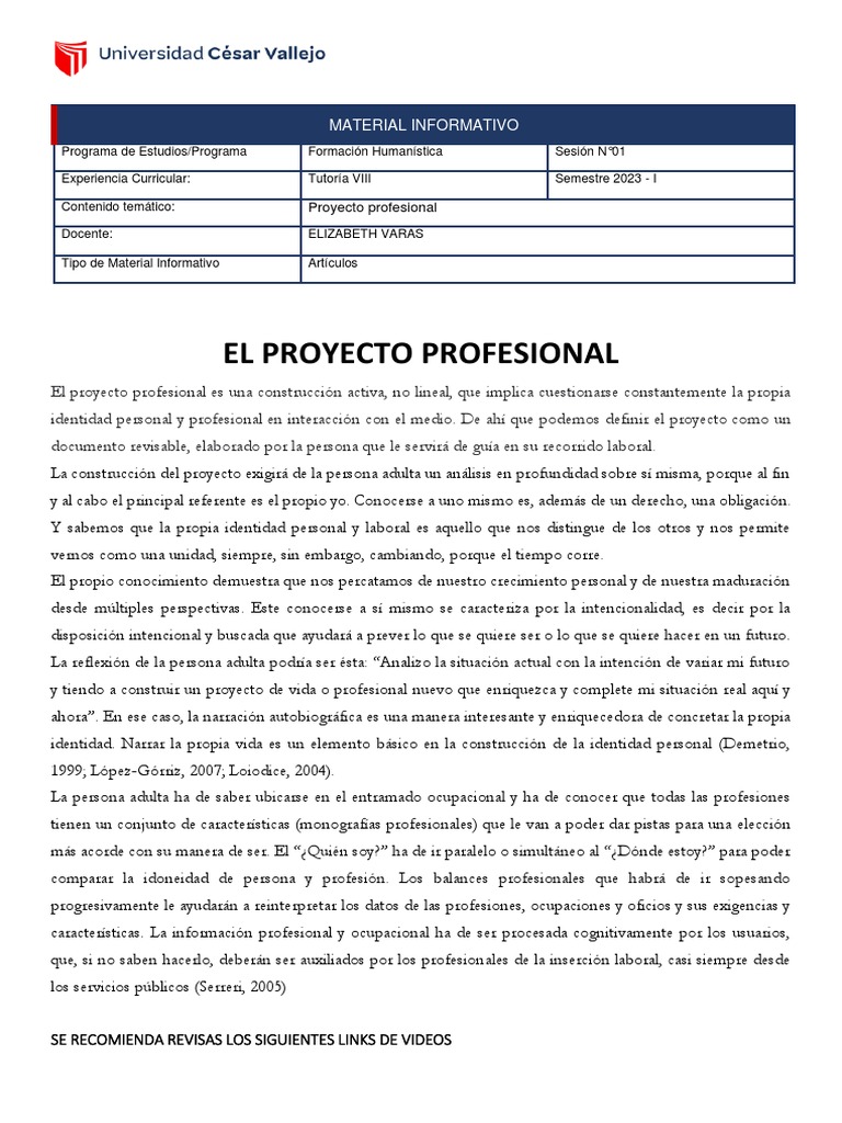 Material Informativo 01 | PDF