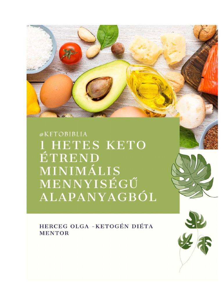 Ketogen Etrend 7 Napra Jiqb6w | PDF