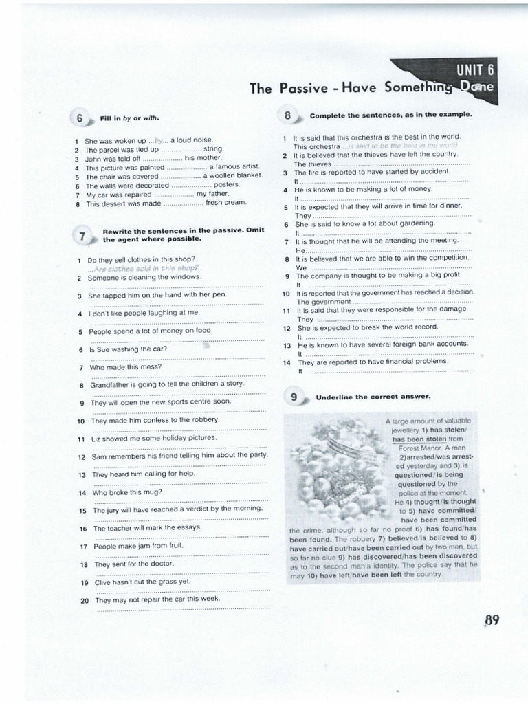 Task - Passive Voice | PDF