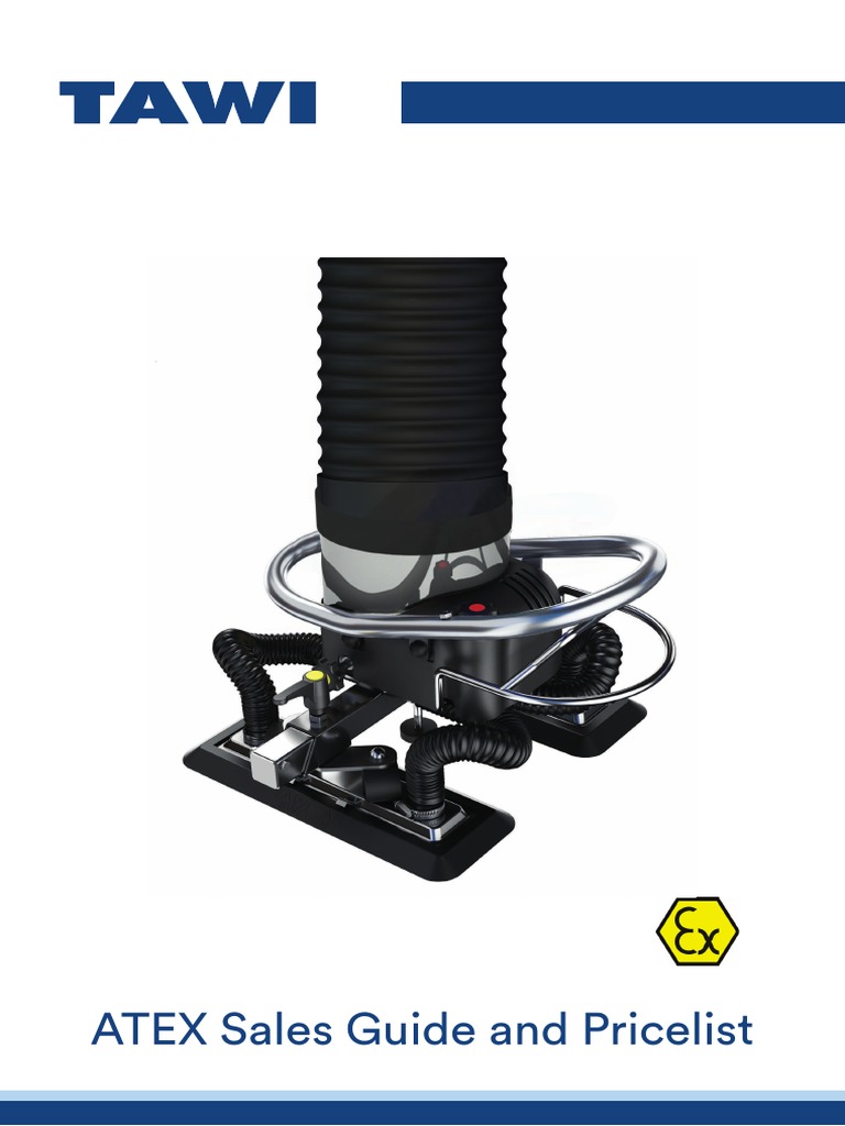 ATEX Sales Guide | PDF | Pump | Crane (Machine)