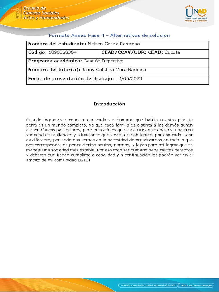 Anexo 3 - Formato Anexo Fase 4 - Nelson García Restrepo | PDF