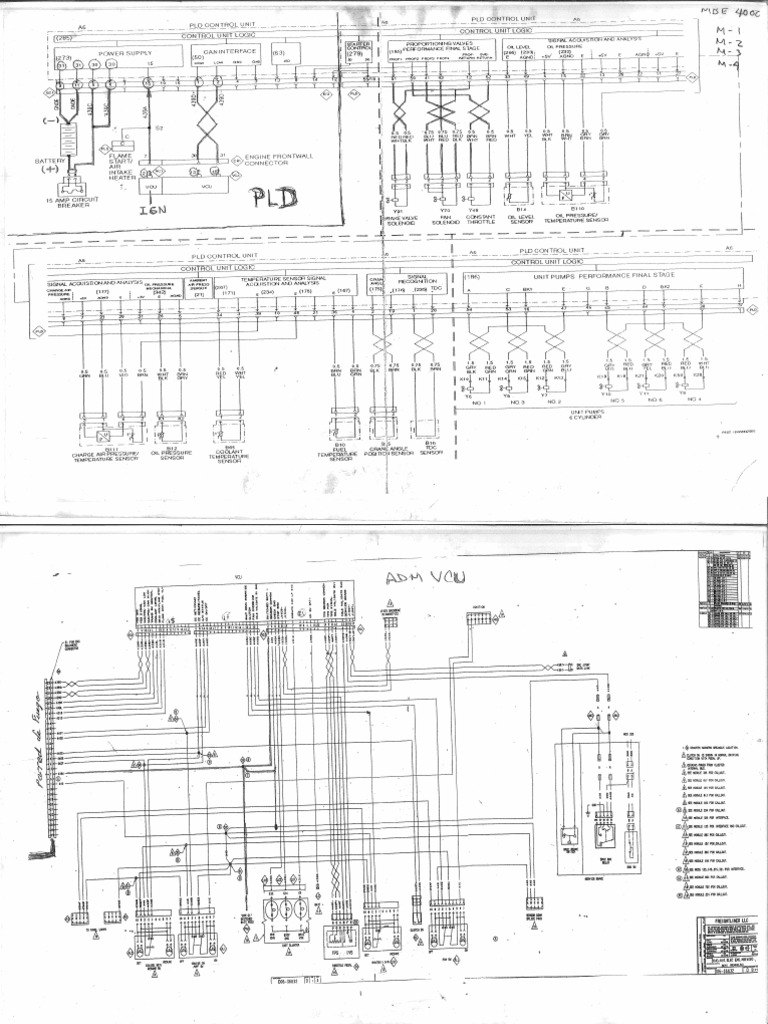 Diagramas Eléctricos Diesel | PDF