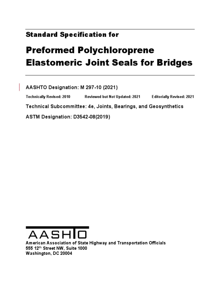 Aashto M297 2021 | PDF