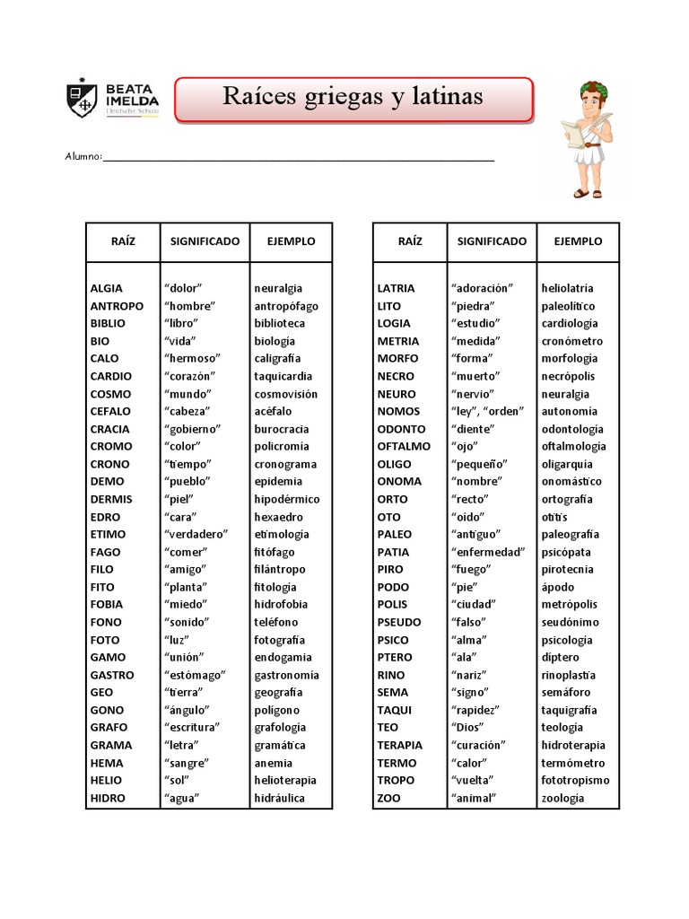 FT Raices Griegas | PDF