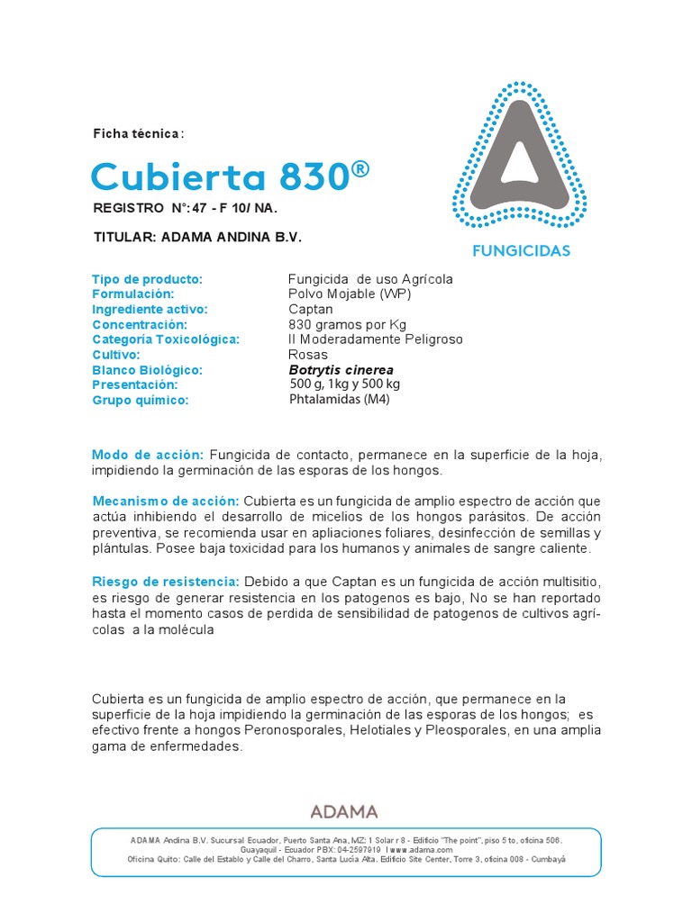 Cubierta FT | PDF | Hongo | Fungicida