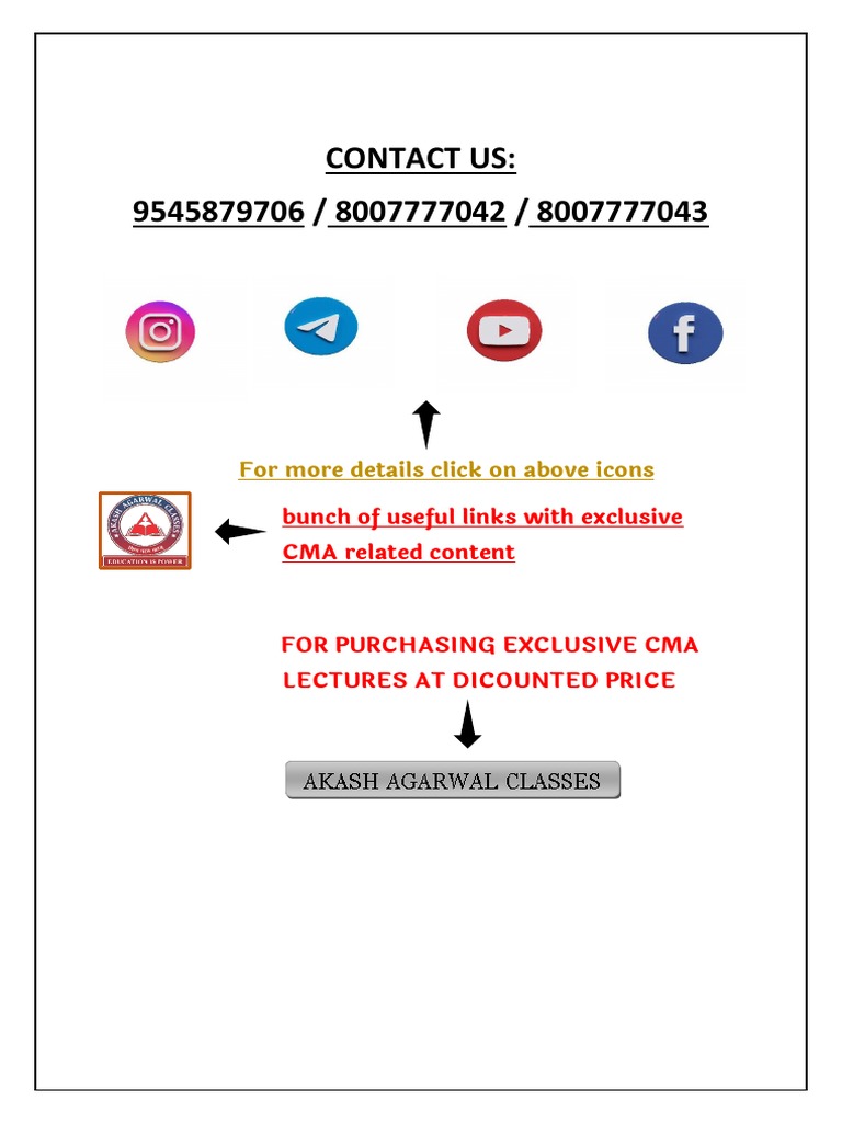 Cma Inter G2 Account & Audit MTP Solution | PDF | Debits And Credits ...