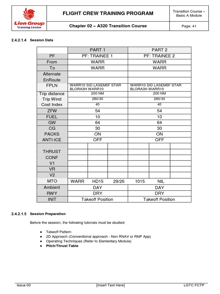 Fcid A320 - Basic A | PDF | Flight Instructor | Instrument Flight Rules