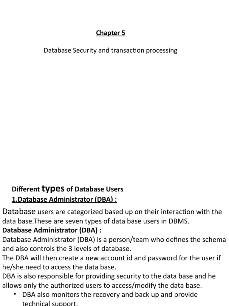 DMS Unit 5 | PDF | Databases | Database Transaction