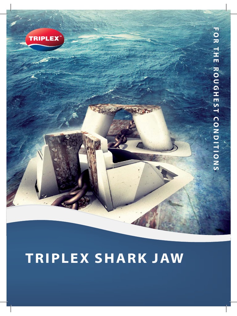 Triplex Shark Jaw and Guiding Pins | PDF | Equipment | Manufactured Goods