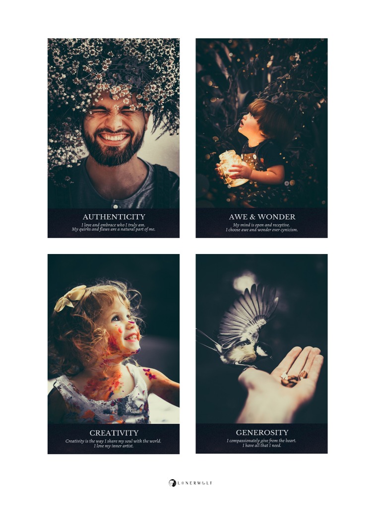 Inner Child Cards Freebie Download | PDF