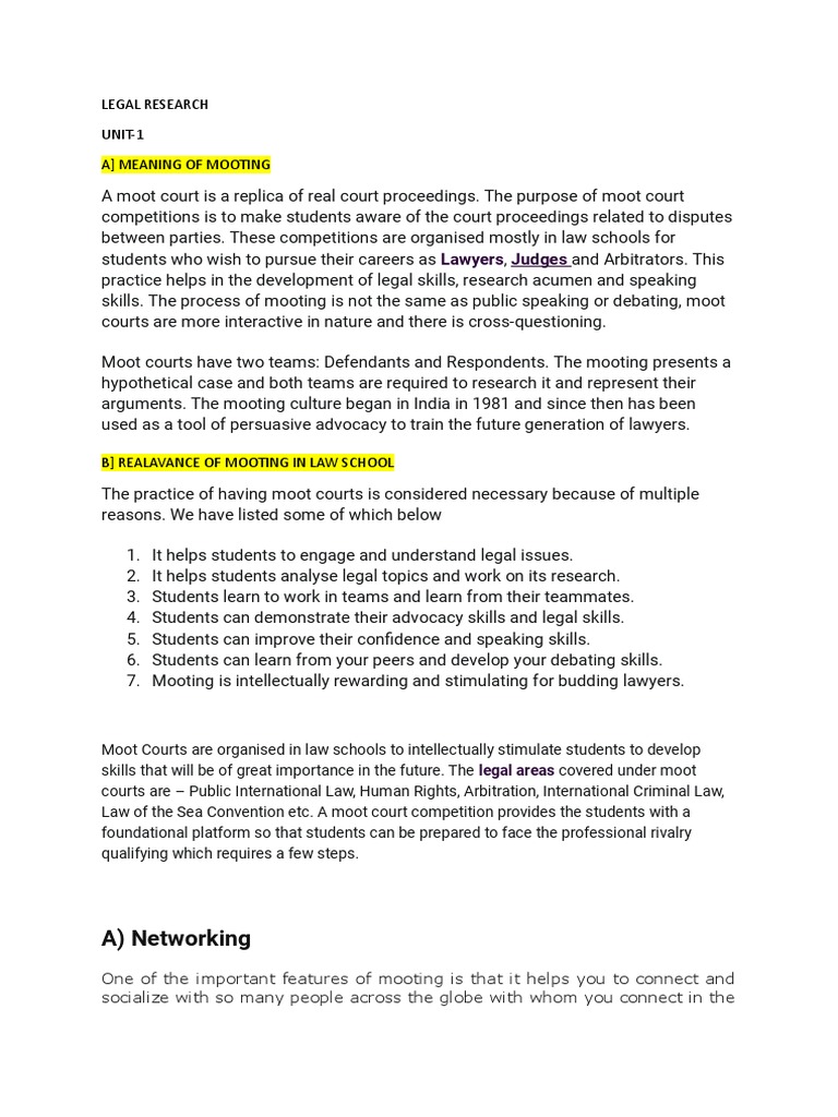 Legal Research | PDF