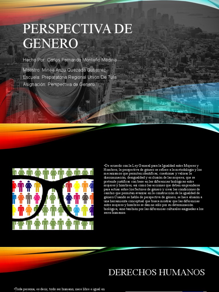 Perspectiva de Genero | PDF | Masculinidad | Género