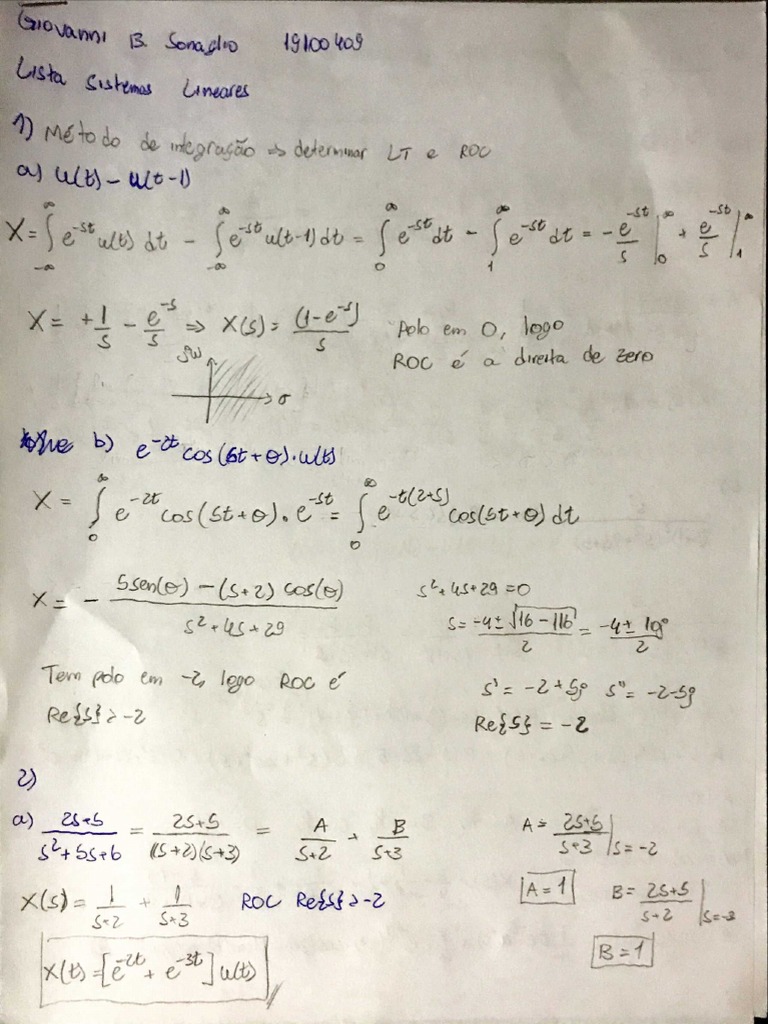 Lista 2 - Resolução | PDF