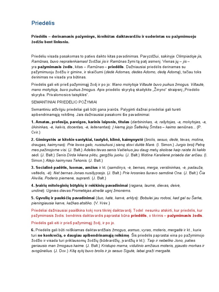 Priedėlis | PDF