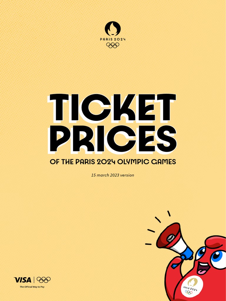 Paris 2024 Olympic Ticket Guide | PDF | Cycle Sport | Track And Field