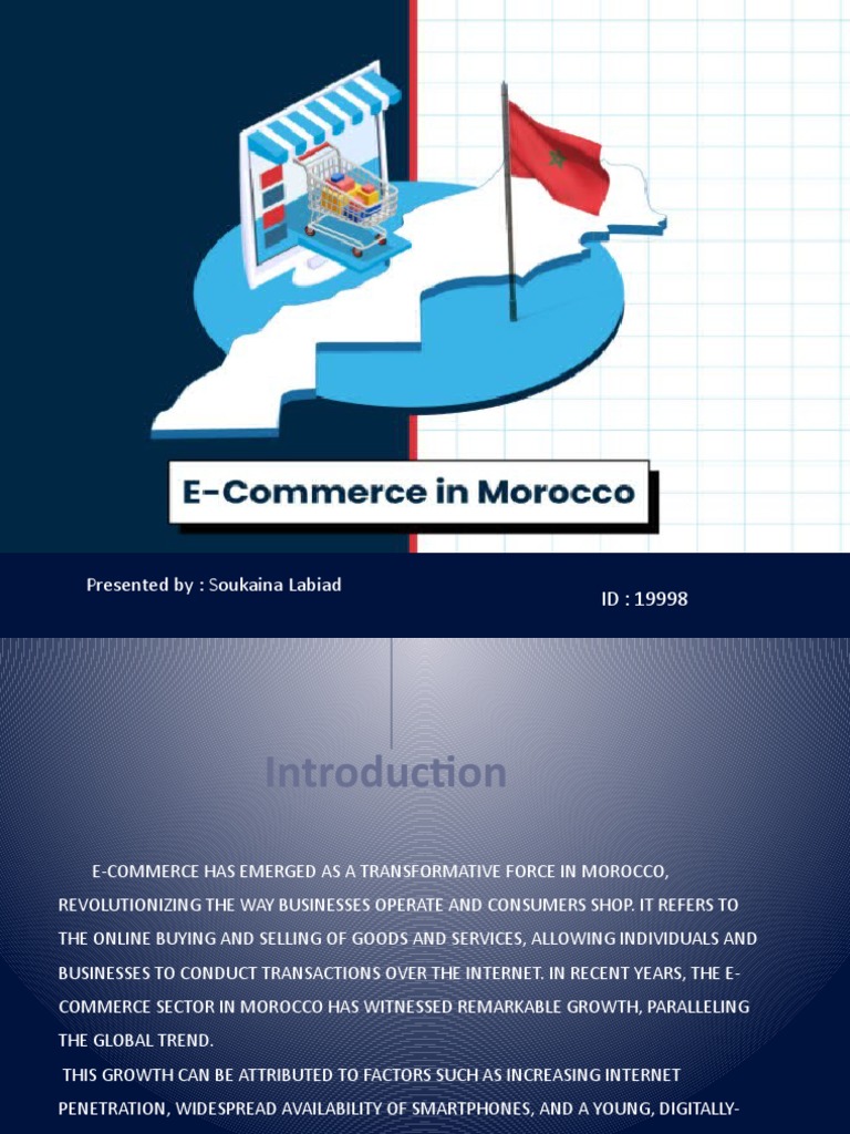 E-Commerce in Morocco - Soukaina Labiad | PDF | E Commerce | Internet