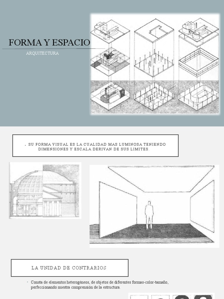 EXPOSICION FORMA Y ESPACIO ARQUI | PDF | Geometria plana) | Percepción