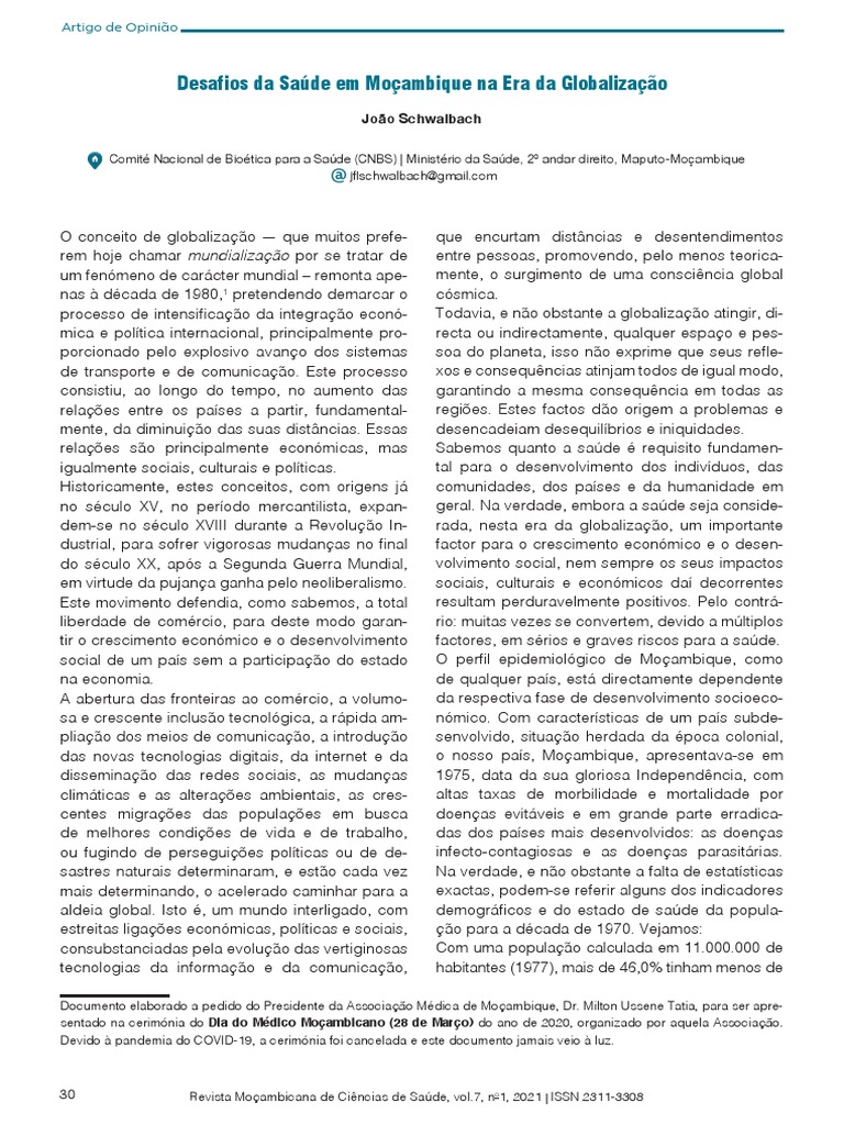 Rmcs Volume 7 Numero 1 Abril 2021-30-35 | PDF | Ciências Sociais