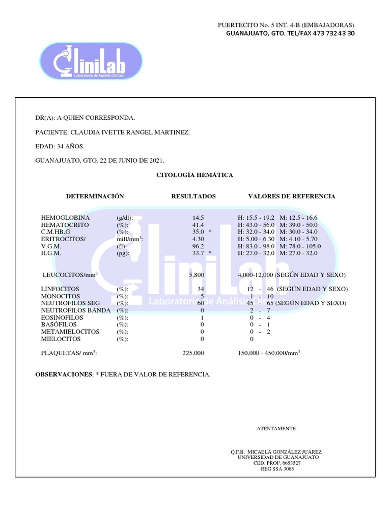 Claudia Ivette Rangel Martinez25062021 | PDF | Medicina CLINICA ...