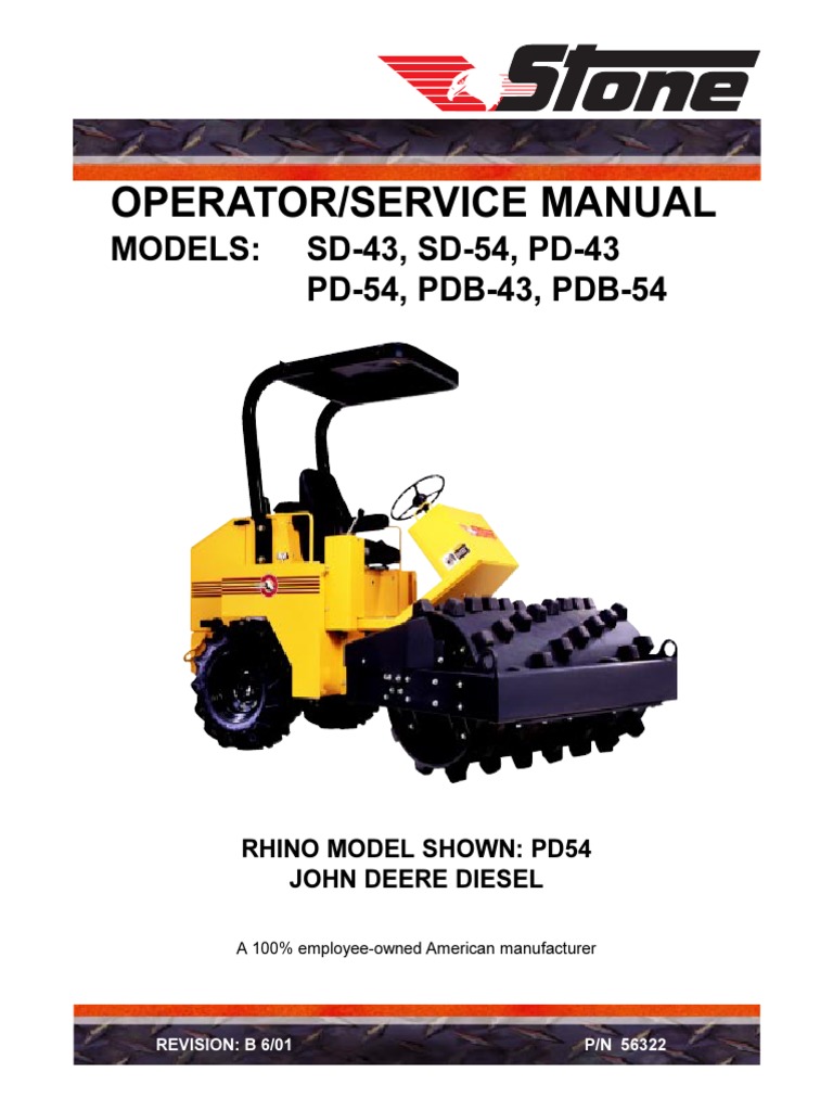 John Deere SD-54 Service Manual | PDF | Fuel Injection | Waste
