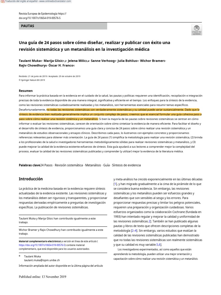 A 24-Step Guide On How To Design, Conduct, and Successfully Publish A ...