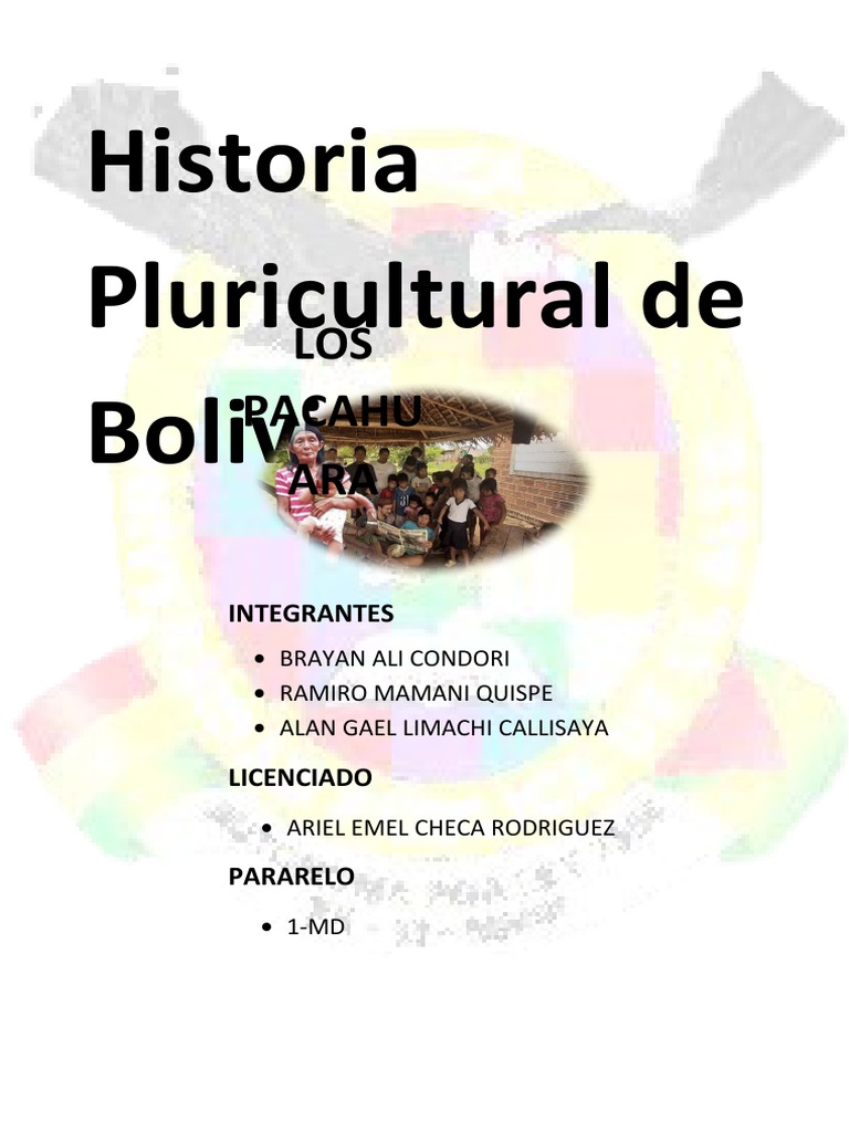 Cultura y lengua de los Pacahuara | PDF | Estudios de idiomas ...