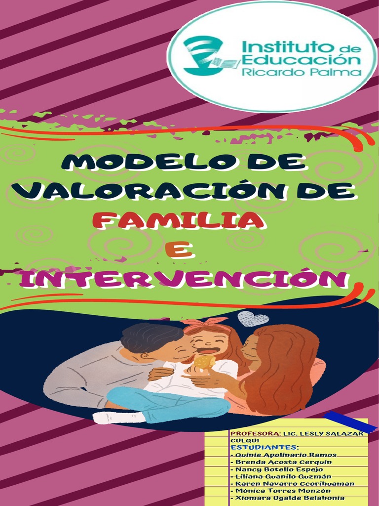 Grupo-2-Modelo de Valoración de La Familia e Intervención | PDF | Salud y bienestar